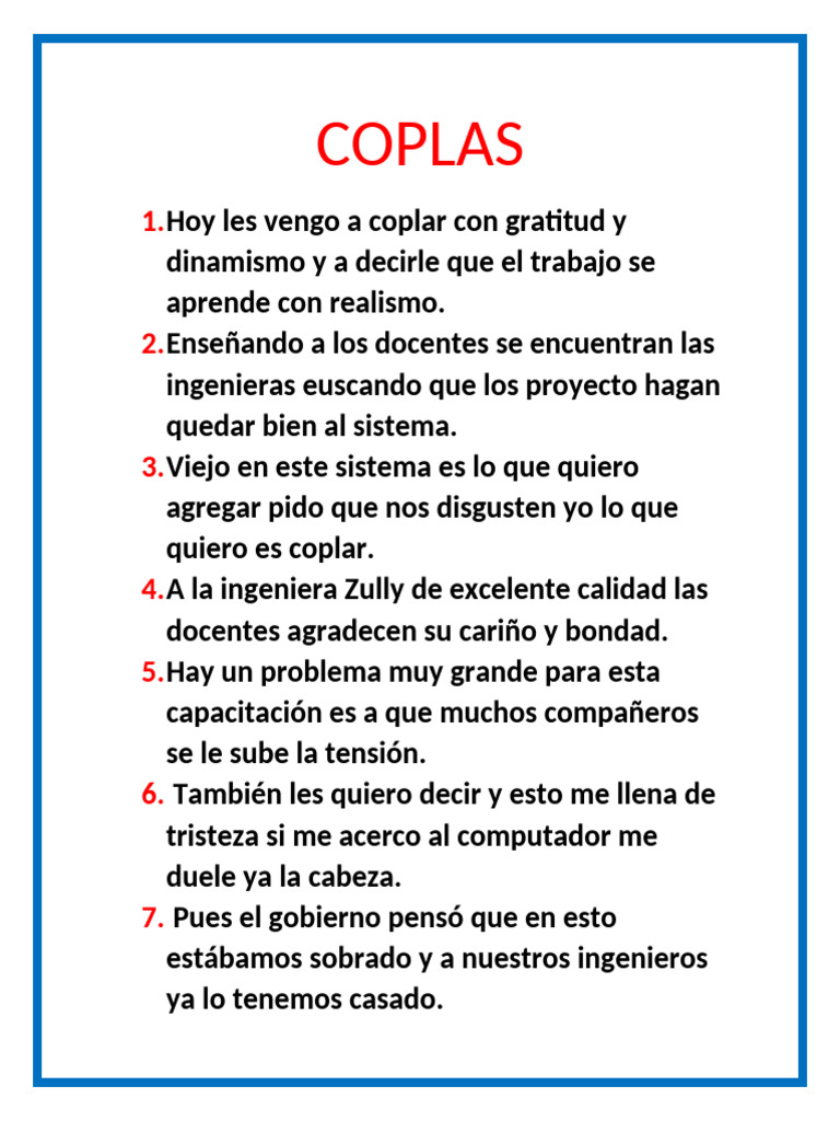 COPLAS | PDF