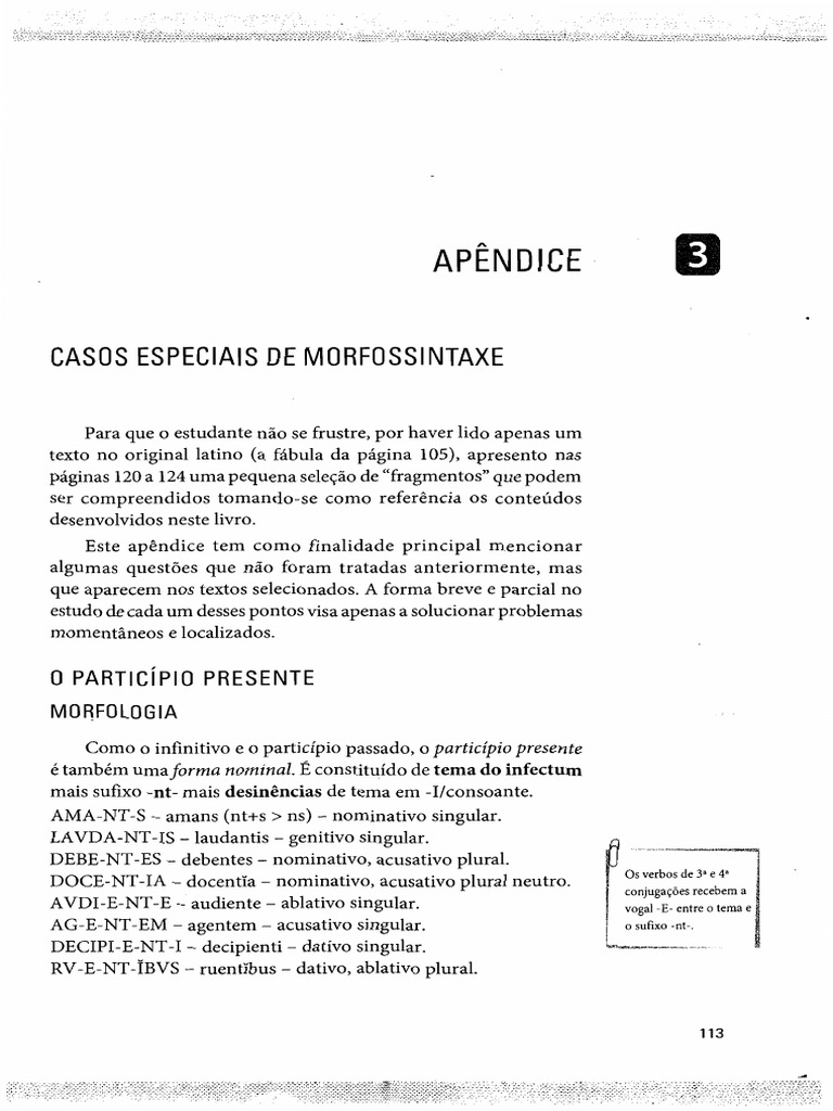Participio Presente 01 | PDF