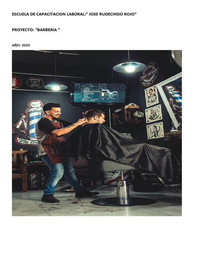 PROYECTO BARBERIA (1) | PDF