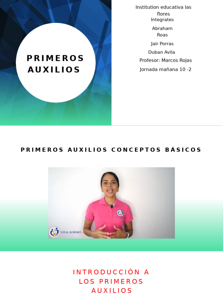 Primeros Auxilios | PDF