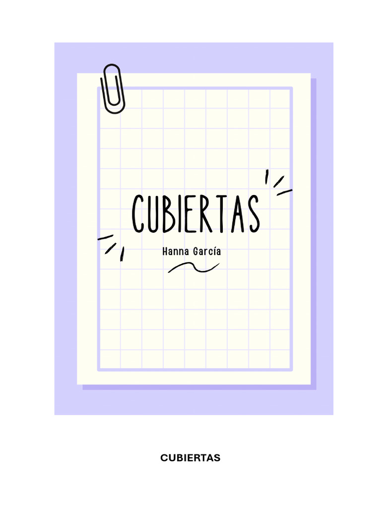Cubiertas | PDF