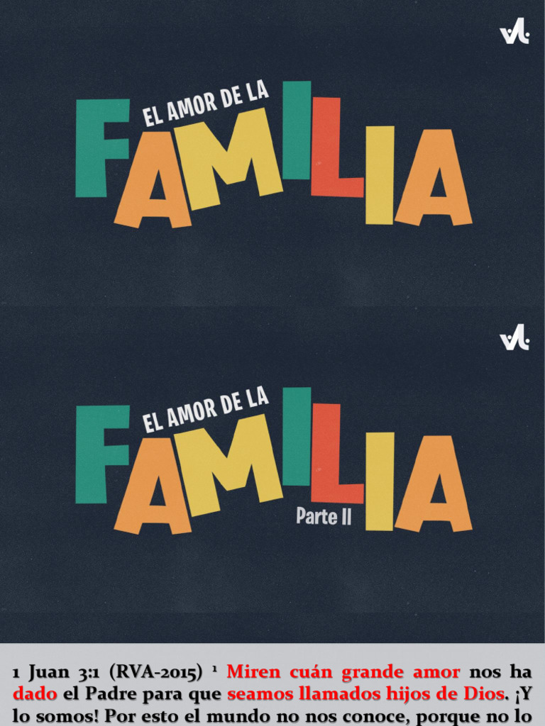 El Amor de La Familia II | PDF | Amor | Creencia religiosa y doctrina