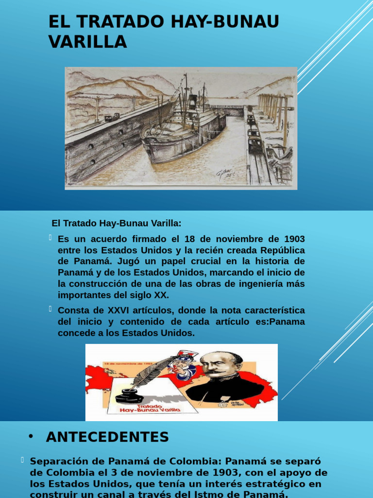 Tratado Hay-Bunau Varilla 12 º | PDF