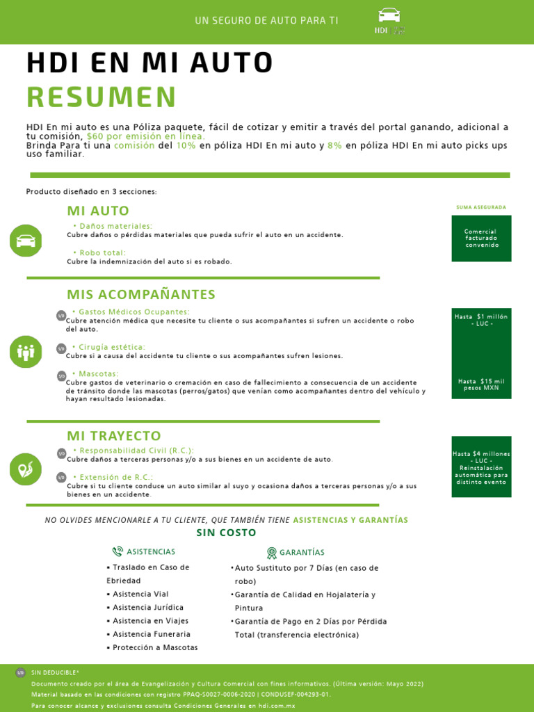 Resumen HDI en Mi Auto | PDF