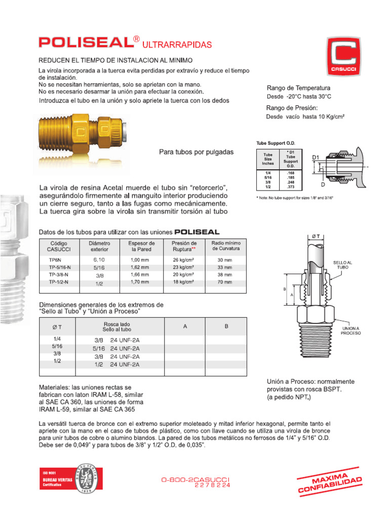 011 Tablas Poliseal | PDF