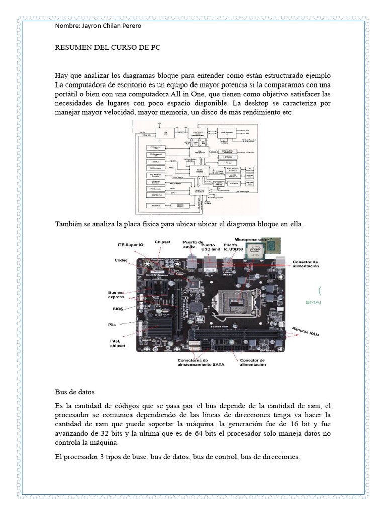 Resumen Del Curso de PC | PDF