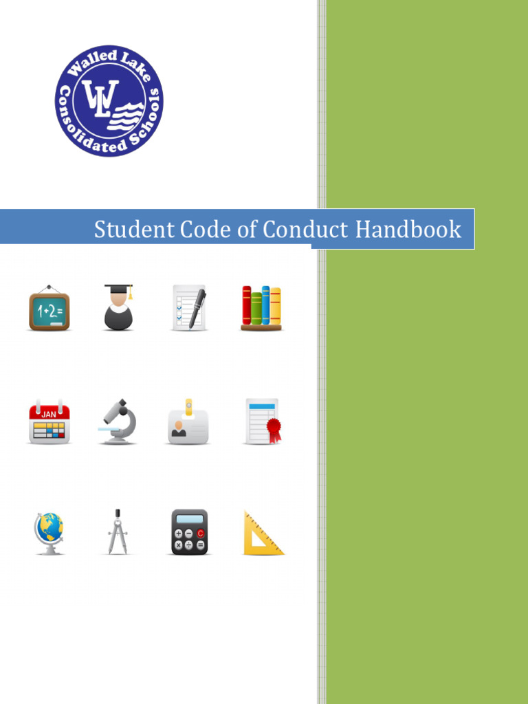 Student Code of Conduct | PDF | Academic Dishonesty | Teachers