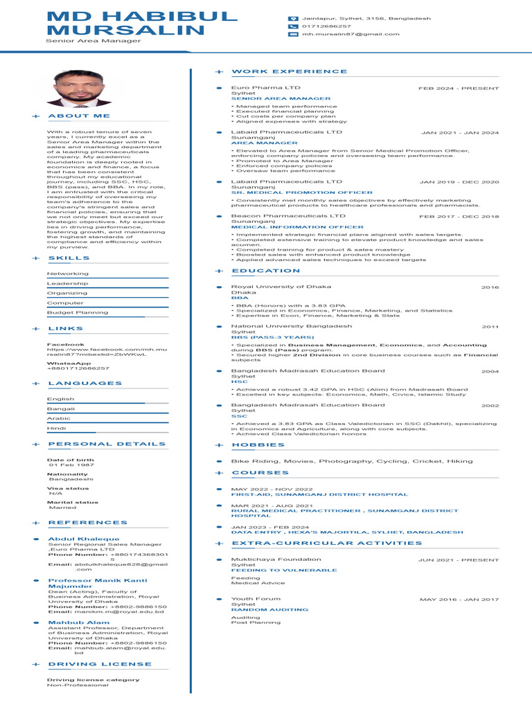 Economics CV | PDF