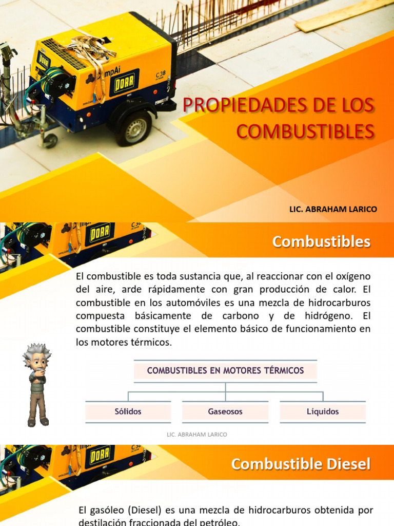 Capítulo # 6. Propiedades de Los Combustibles. | PDF
