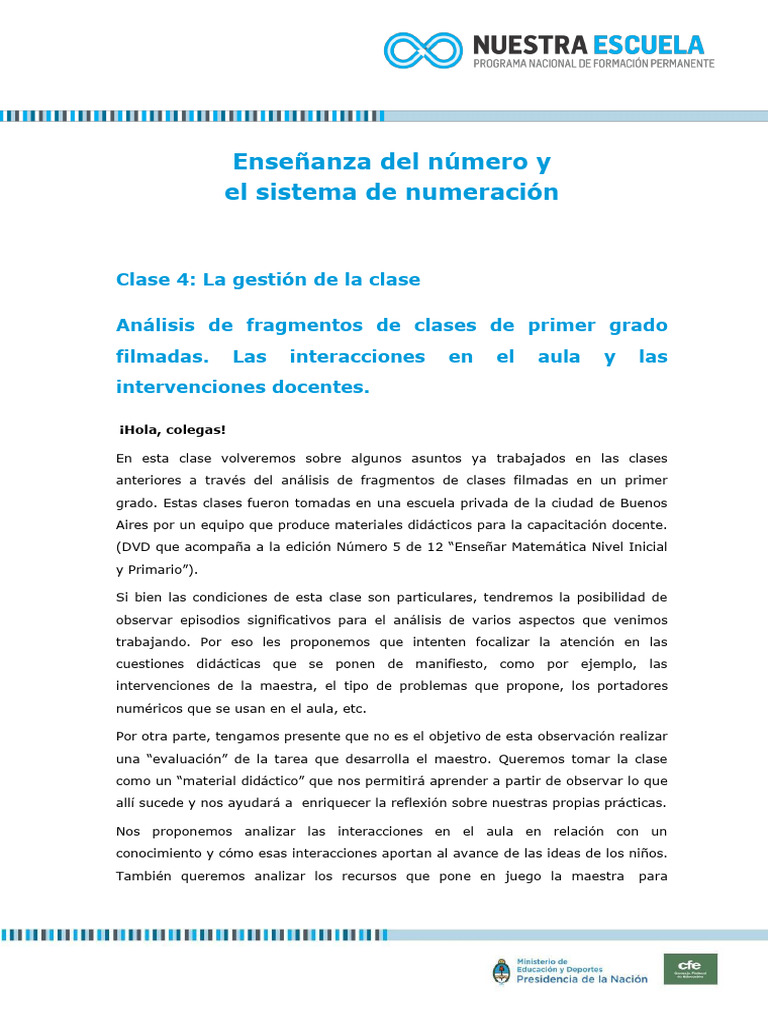 ENS 1 Clase 4 | PDF