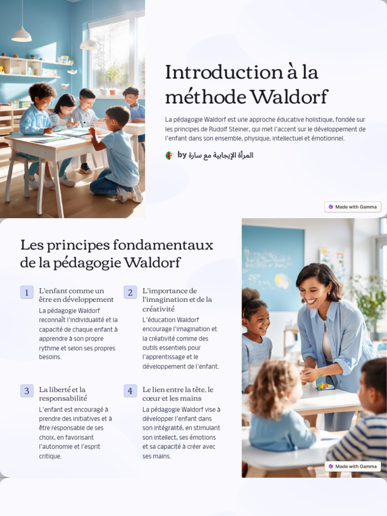 Introduction A La Methode Waldorf | PDF