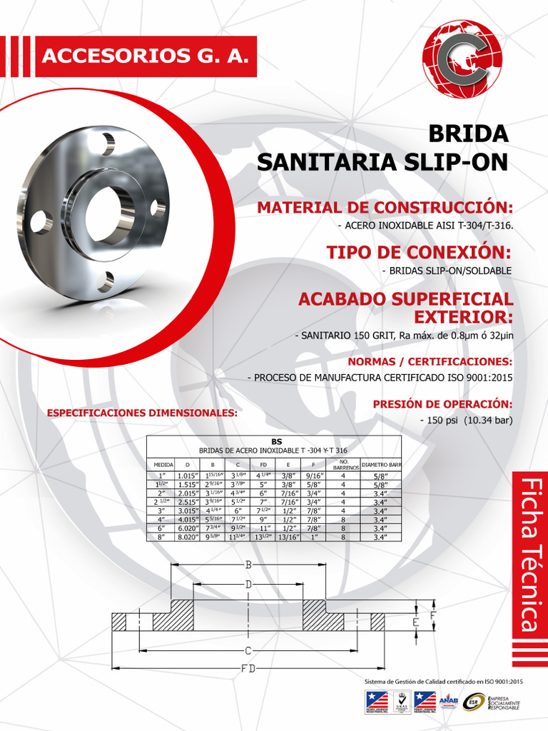 Fichas_Técnicas_Accesorios | PDF