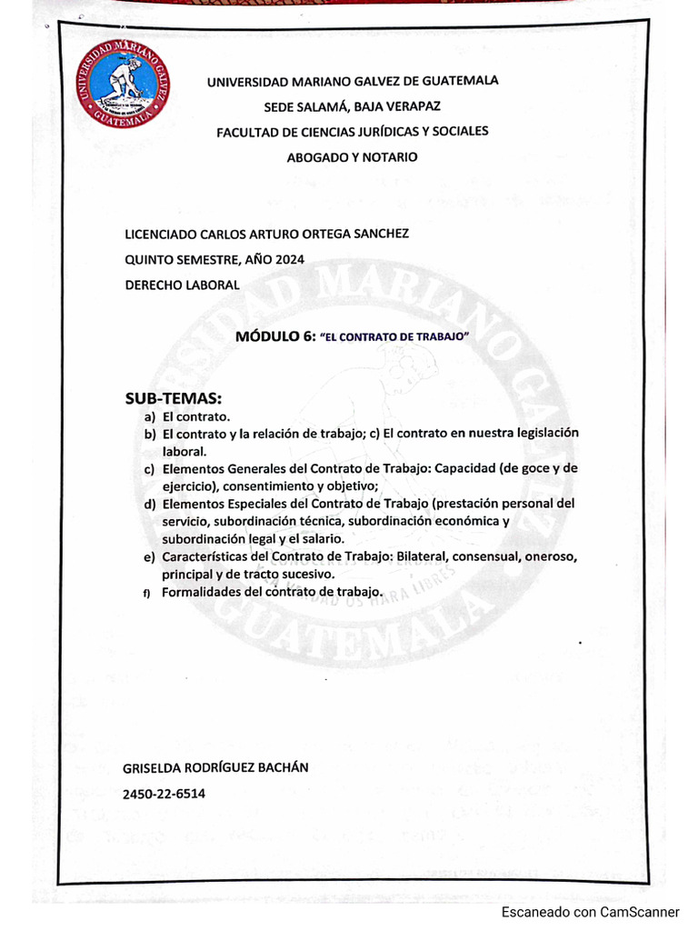 Modulo 6 | PDF