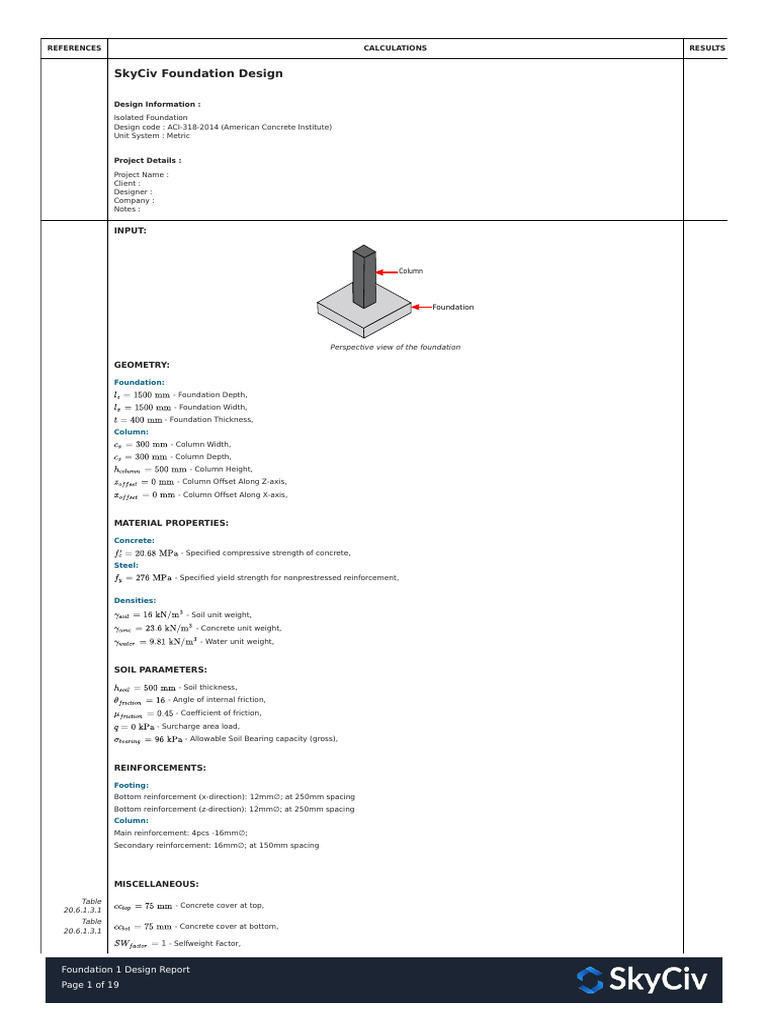 Foundation 1 Design Report | PDF