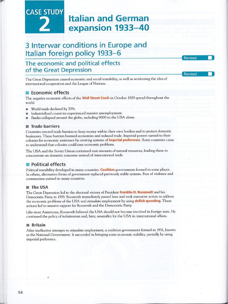Italy Revision Notes a | PDF