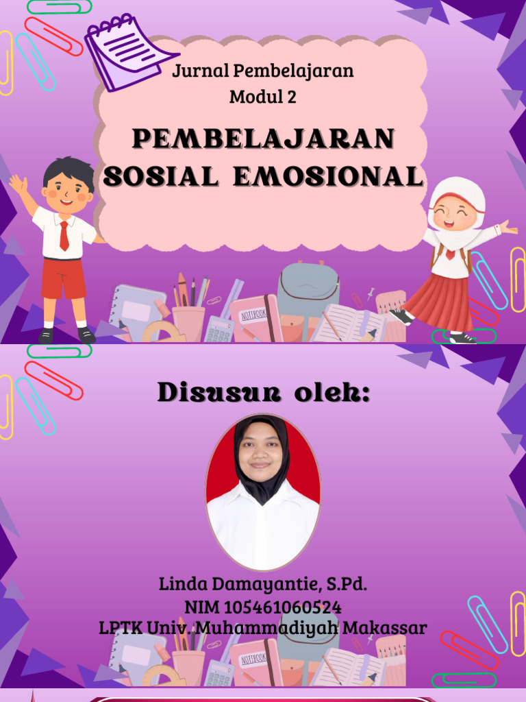JURNAL PEMBELAJARAN SOSIAL EMOSIONAL-compressed | PDF