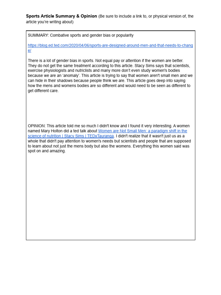 Unit 5 Article Summaries | PDF