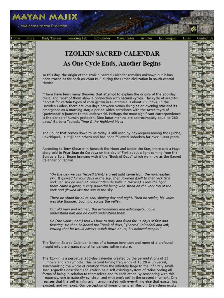 Mayan Majix Cycles | PDF