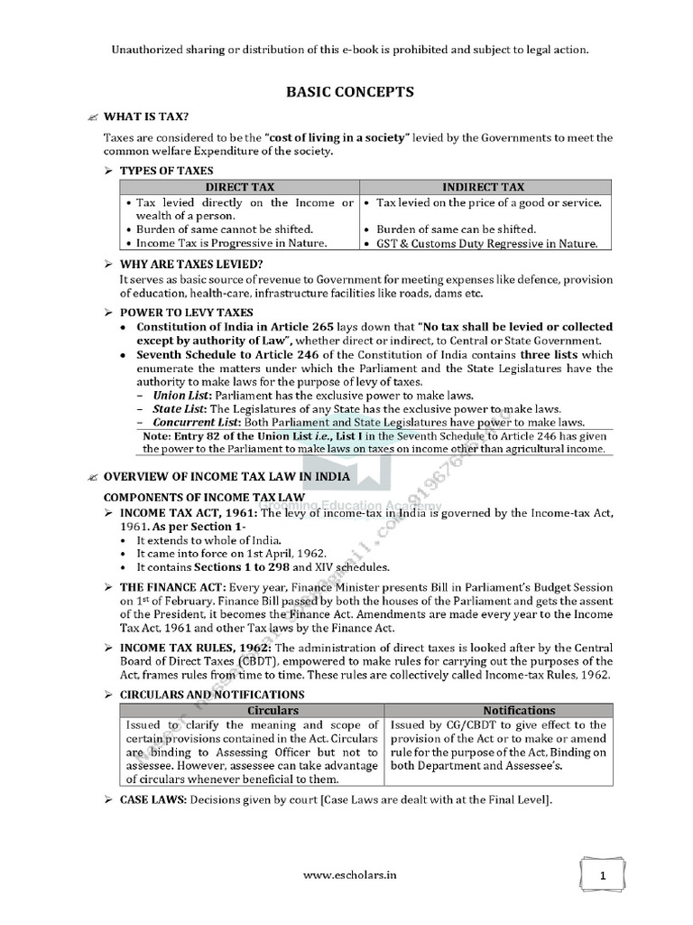 Basic Concept - Concepts | PDF