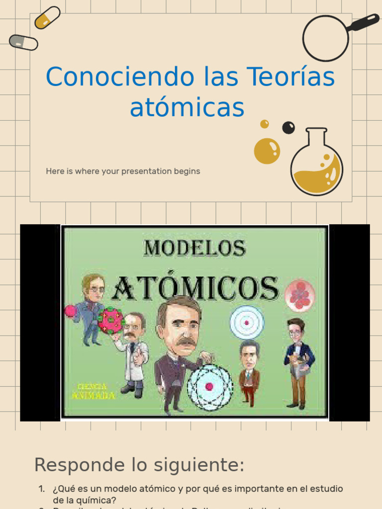_el Átomo y La Teória Actual - Estructura Atómica | PDF