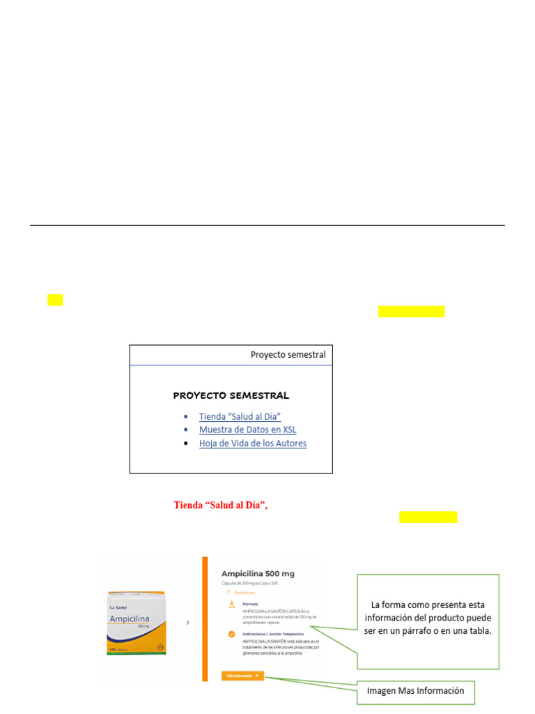 Asignación No.12 Proyecto Semestral | PDF