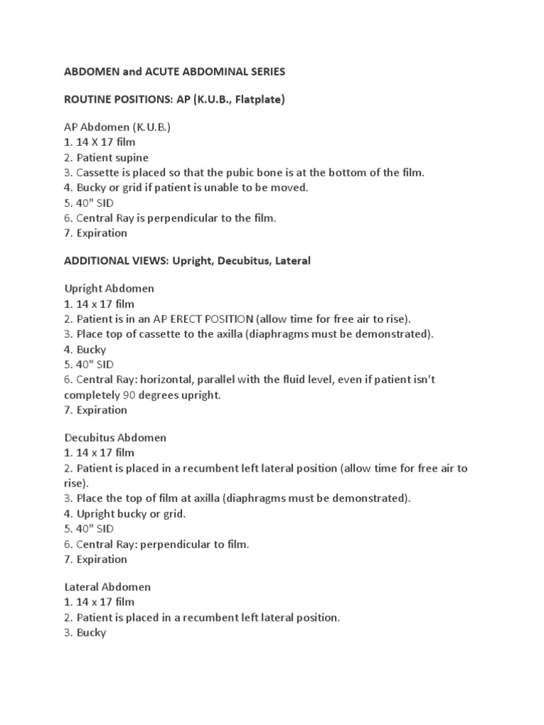 Abdomen and Acute Abdominal Series | PDF | Abdomen | Anatomical Terms ...