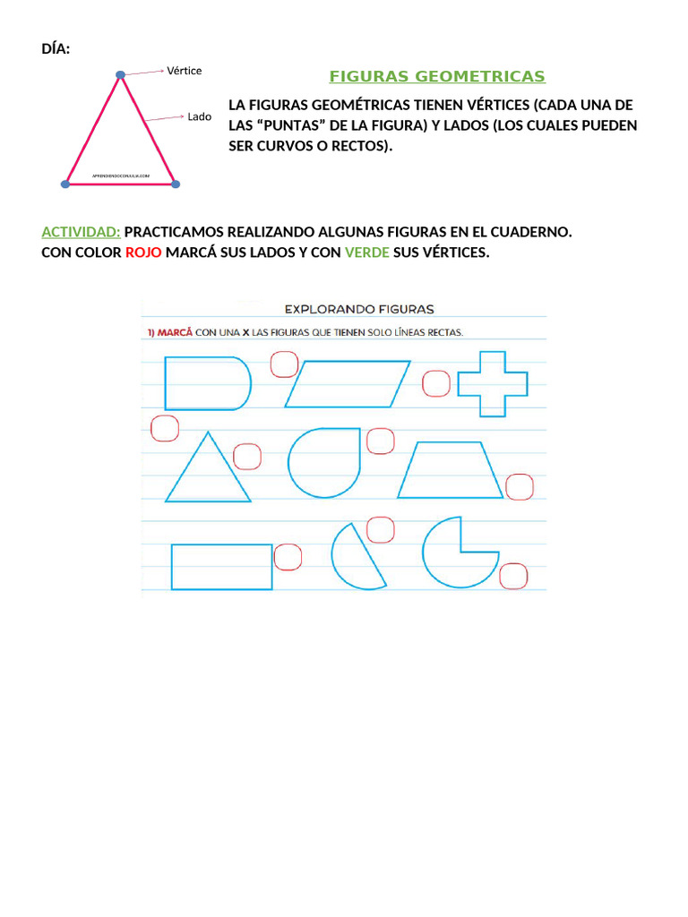 Juegos Con Figuras y Cuerpos Geométricos | PDF | Geometría | Triángulo