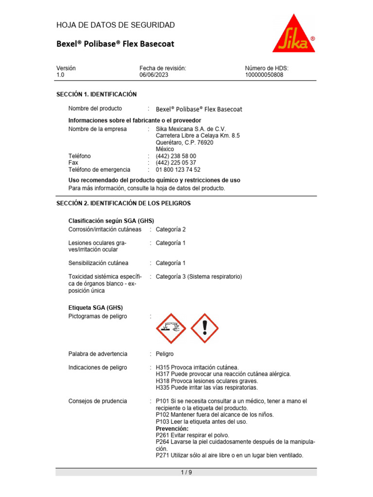 Hds Bexel Polibase Flex Basecoat | PDF