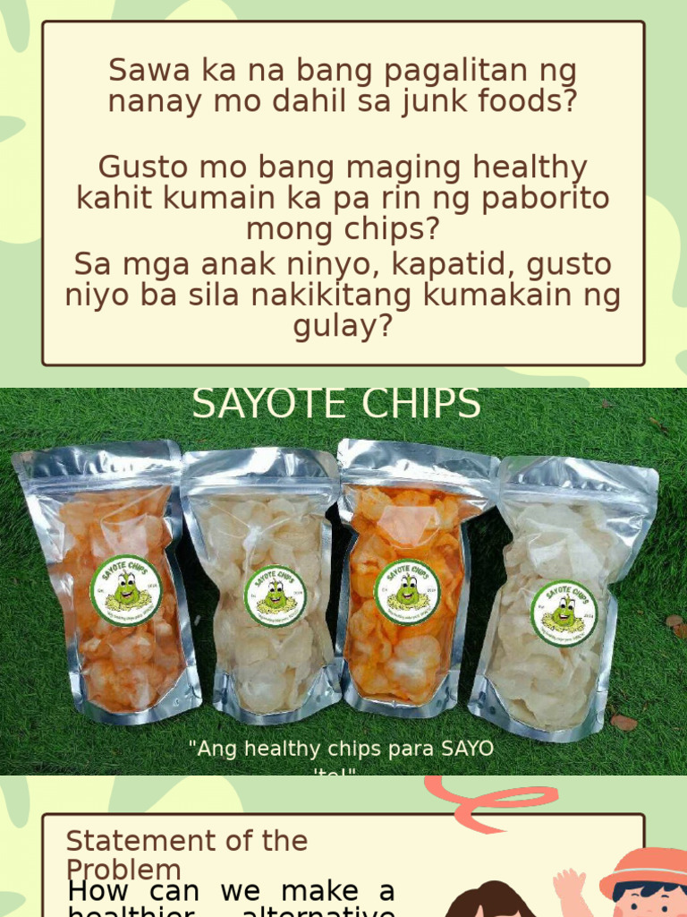 Sayote Chips Final Pitching 20240610 135322 0000 | PDF