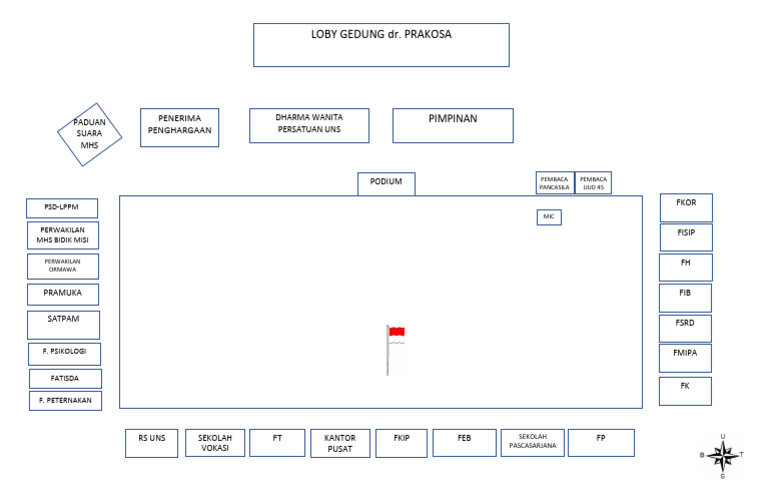 DENAH UPACARA 17 AGUSTUS 2024 FINAL | PDF