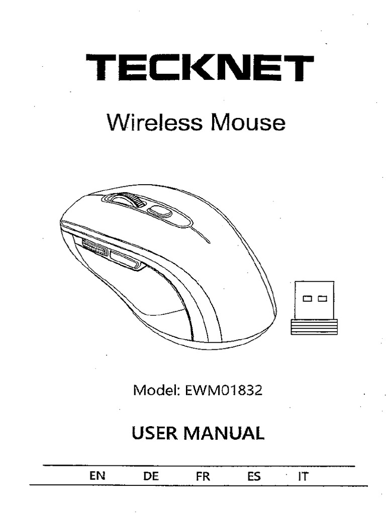 Wireless Bluetooth Mouse Manual en | PDF