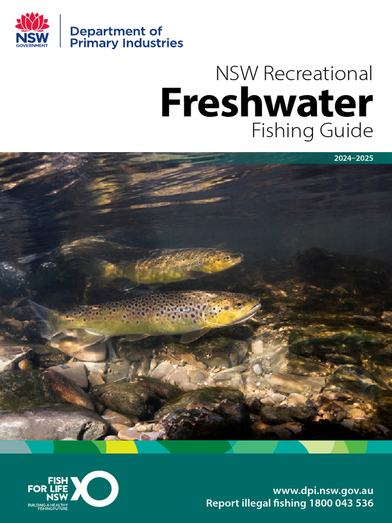 NSW Recreational Fishing Guide Freshwater Nov 23 | PDF