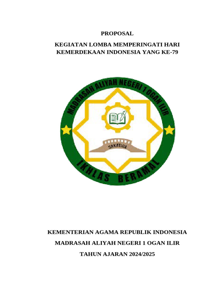 Proposal Lomba Hut Ri 2024 Mansaoi 79 | PDF