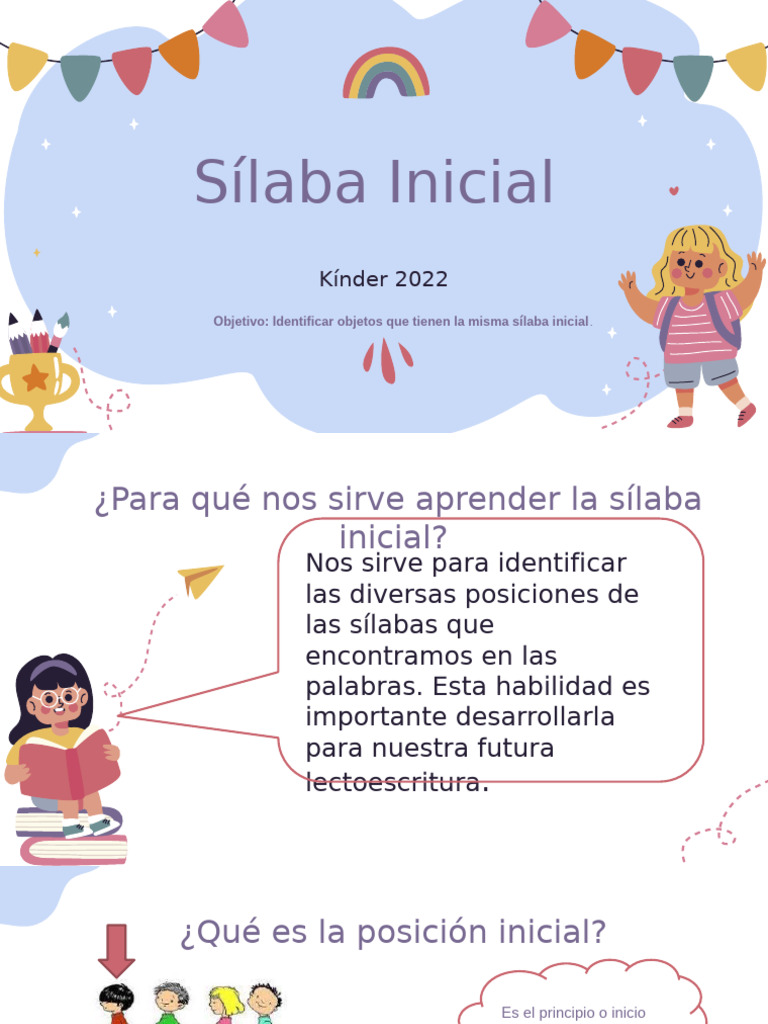 Sílaba Inicial | PDF