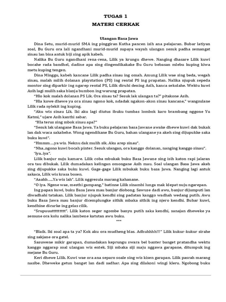 TUGAS 1 CERKAK Ok | PDF