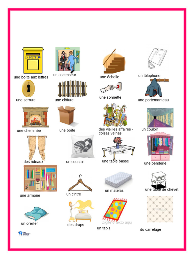 La Maison - Le Logement Exercices Et Corrigé | PDF