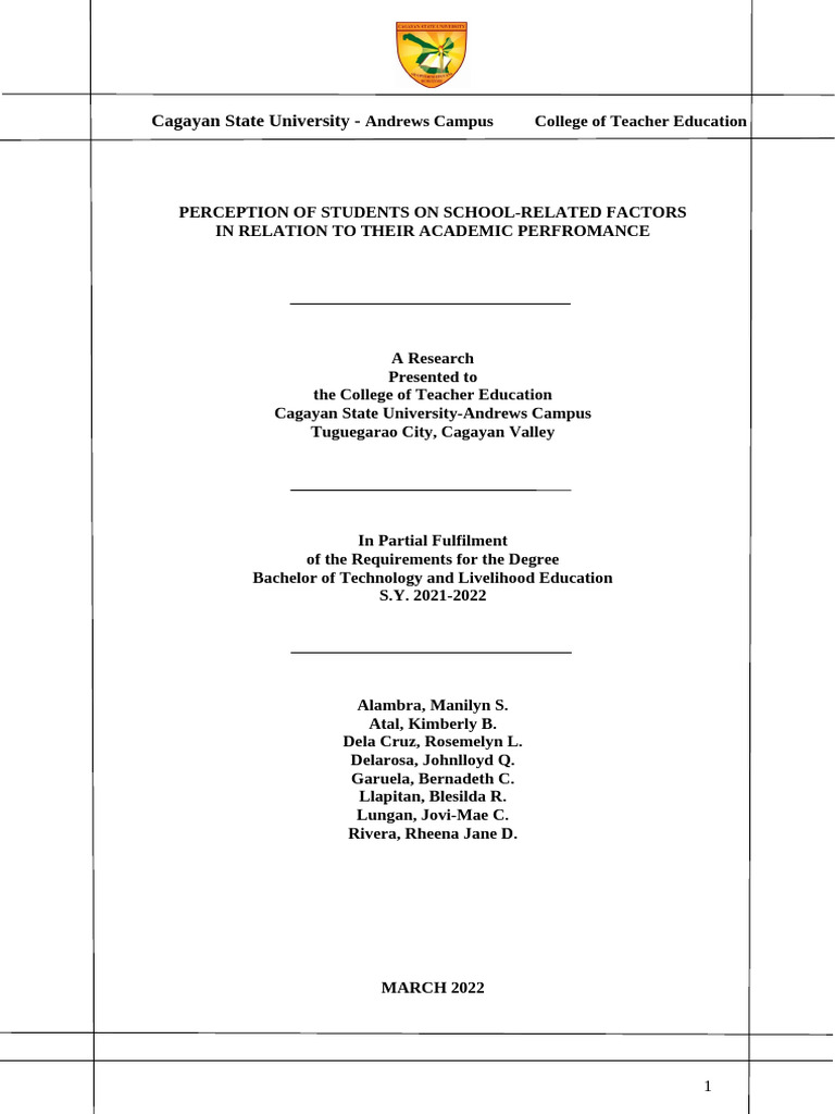 Final THESIS MANUSCRIPT 2021 2022 | PDF