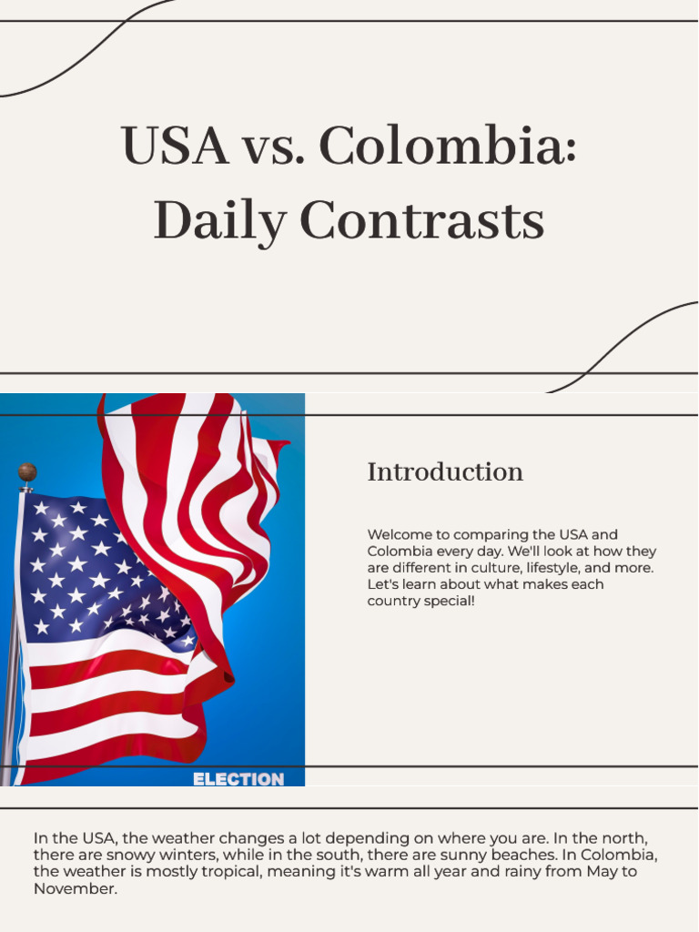 Colombia Vs Usa | PDF