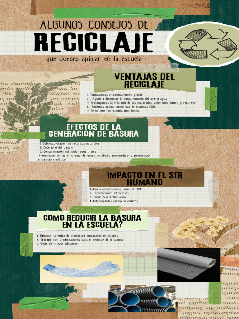 Infografía Consejos para Reciclar | PDF
