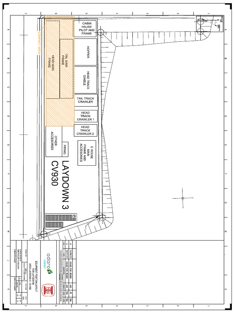 ENG-PCC2-SS1-AI-069-23-001 - LAYOUT Prepare Pad Laydown 3 | PDF
