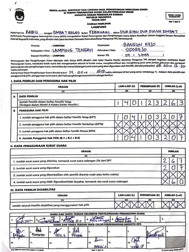 C Hasil Salinan PDPD Tps 05 Sidorejo | PDF