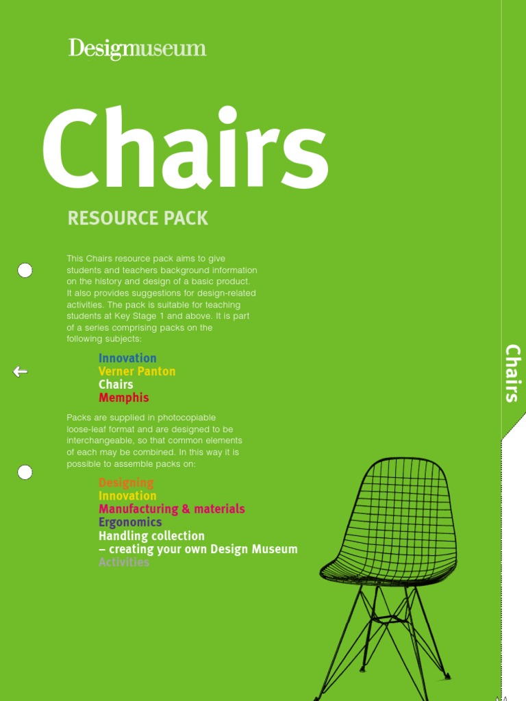 Chairs Resource Pack | PDF | Chair | Arts (General)