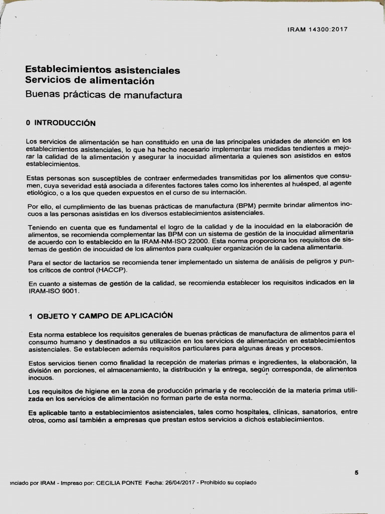 Norma 14300 - BPM | PDF
