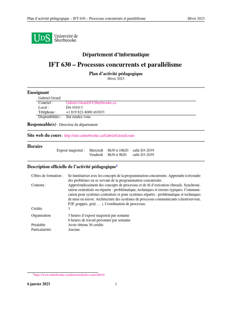 Ift630 H23 | PDF