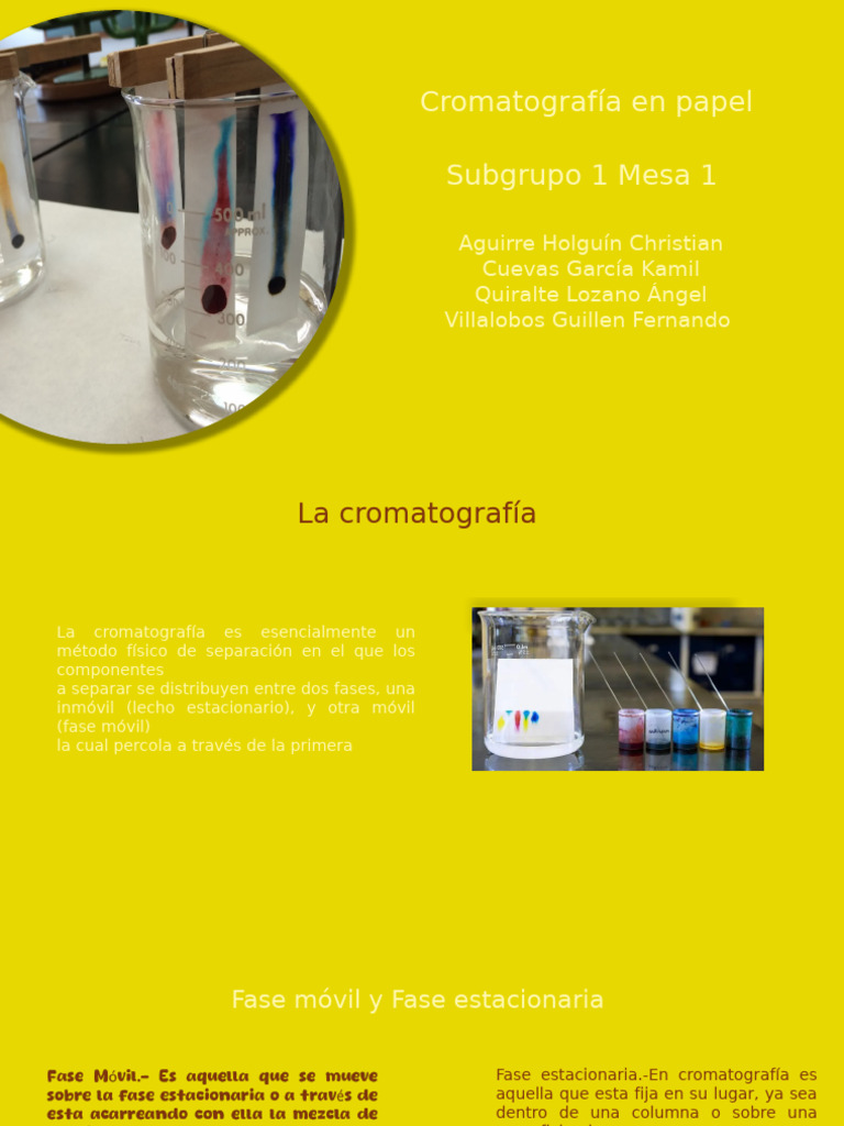 Cromato en Papel | PDF