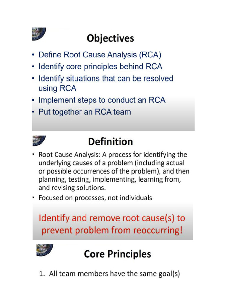 RCA Methodology | PDF