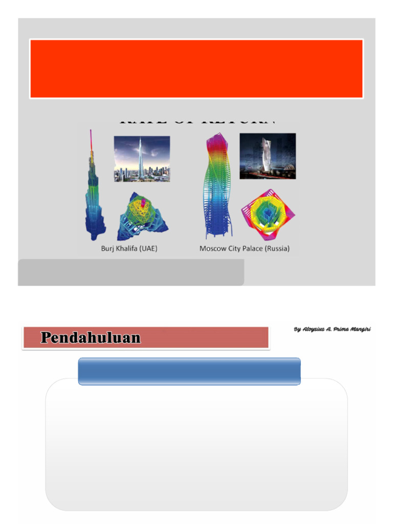 MK Ekonomi Teknik Materi 5 - Rate of Return | PDF