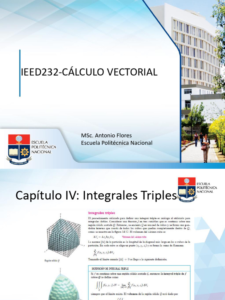 Cap4.1 Integrales Triples | PDF