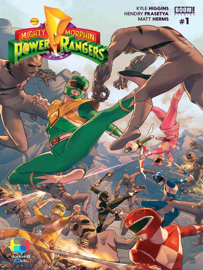 Mighty Morphin Power Rangers #01 (2016) (Invisiveis-SQ) | PDF