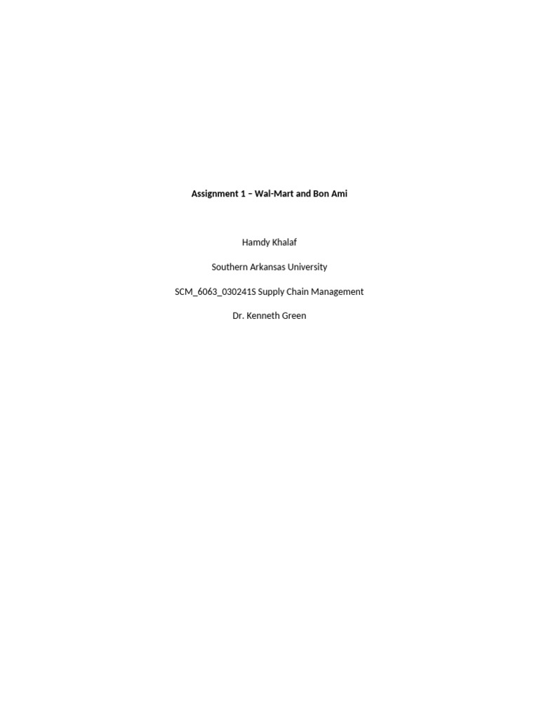 Assignment 1 Hamdy Khalaf | PDF